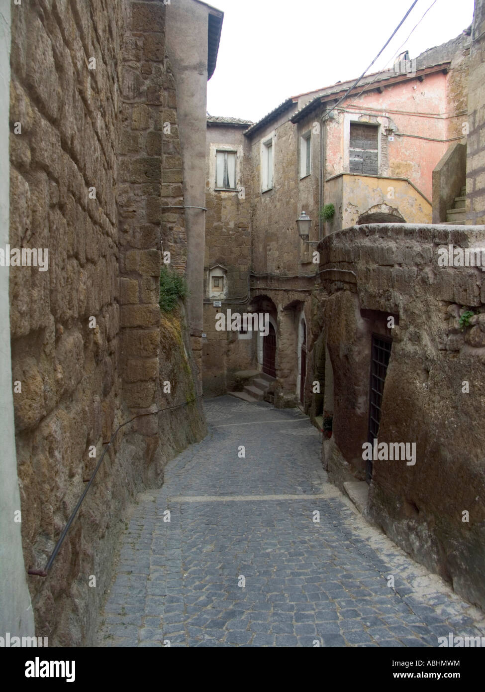 Medieval town of vecchia calcata hi-res stock photography and images ...