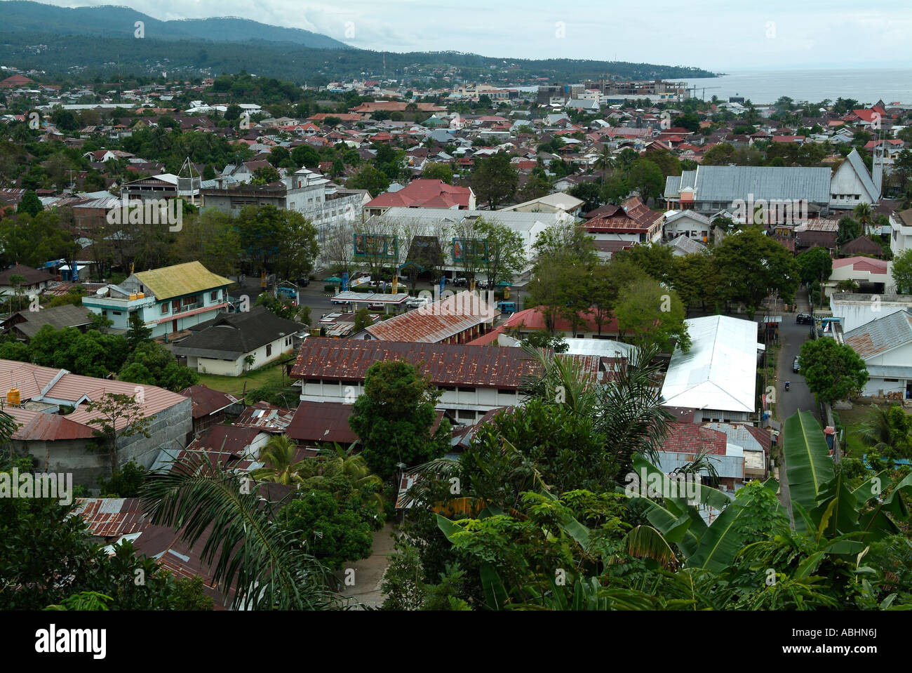 View of Manado, North Sulawesi Stock Photo - Alamy