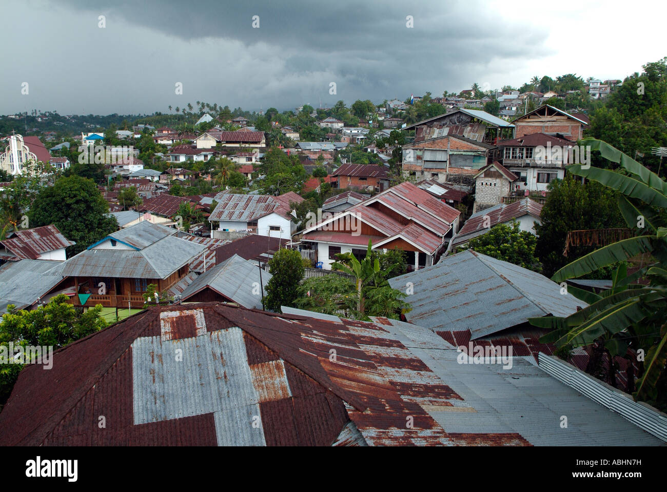 View of Manado, North Sulawesi Stock Photo - Alamy