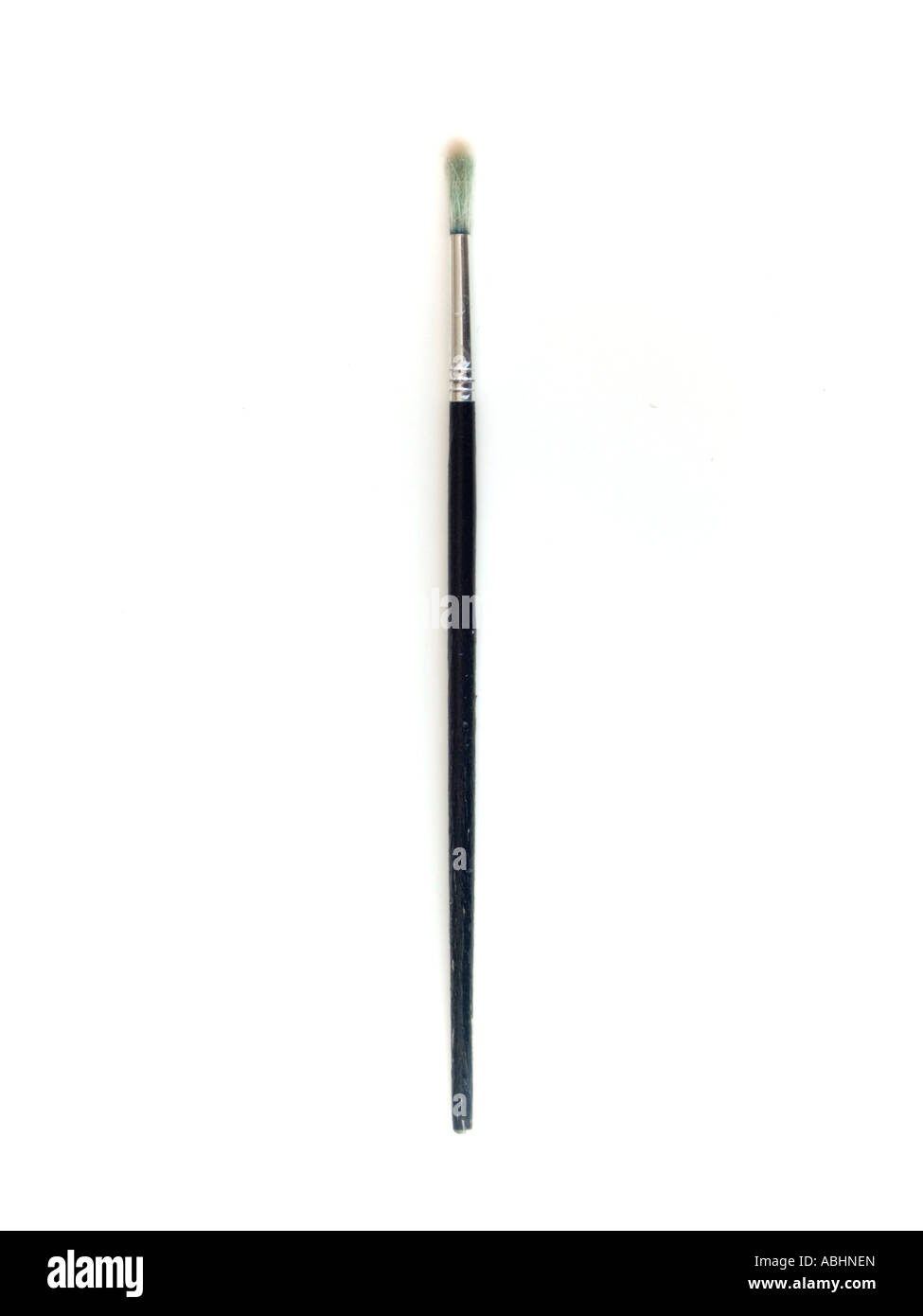 paintbrush close up on a white background Stock Photo - Alamy