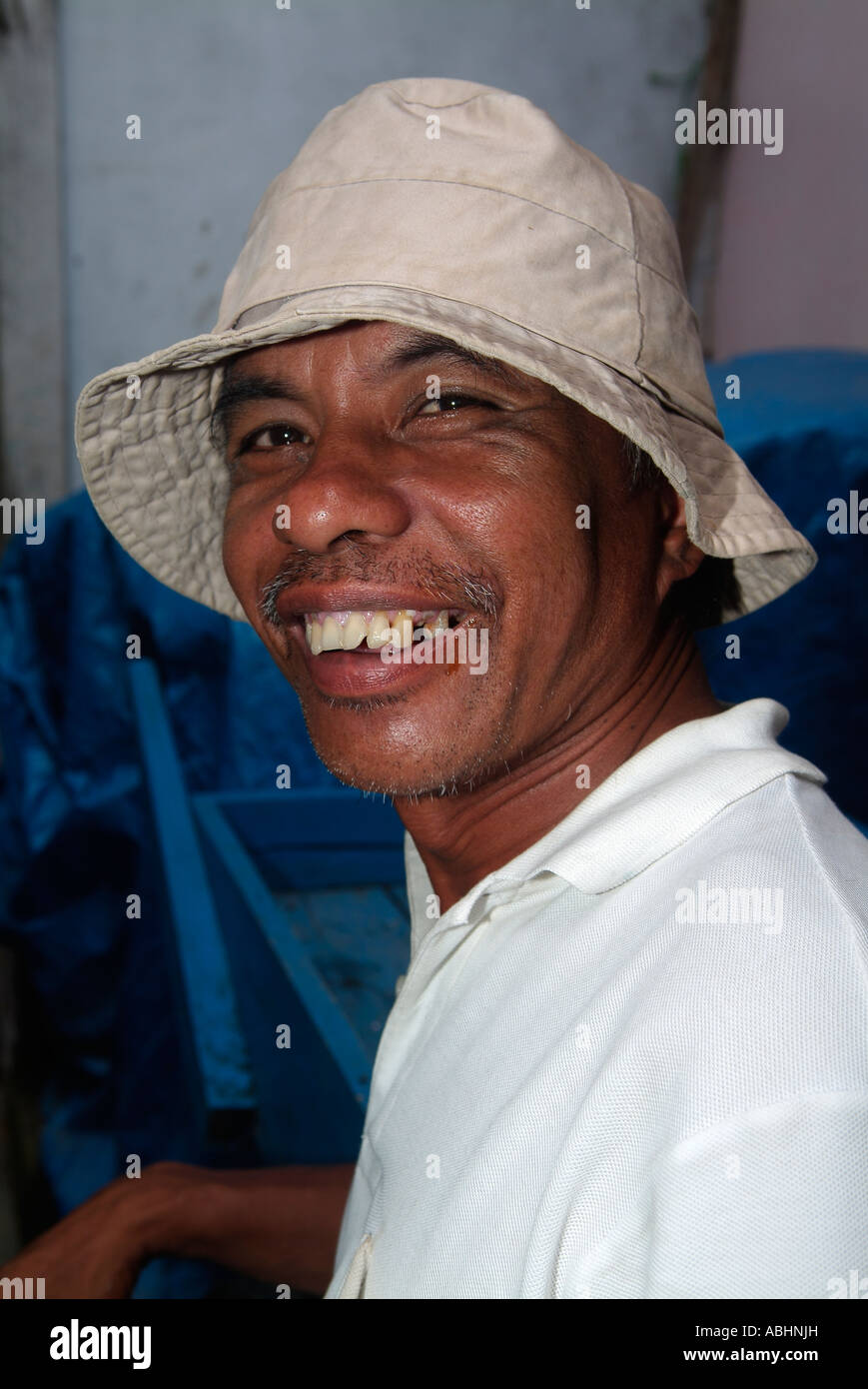 Portrait of an Indonesian man in Manado, North Sulawesi Stock Photo - Alamy