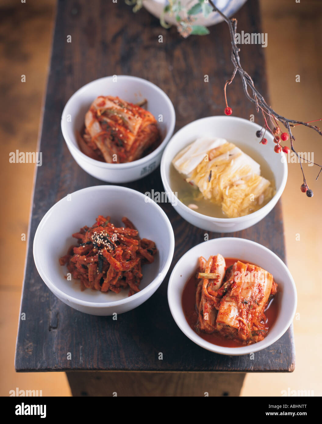 kimchi put in in the vessel Stock Photo - Alamy
