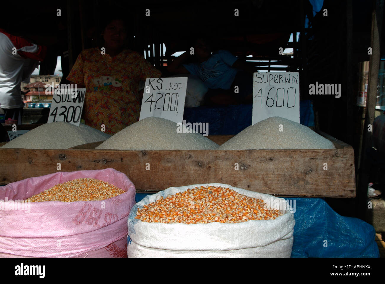 Sac of corn beans hi-res stock photography and images - Alamy