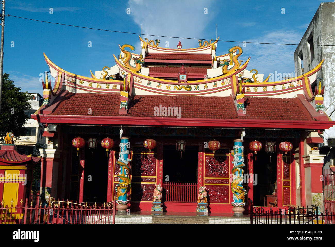 Chinese temple ban hing kiong hi-res stock photography and images - Alamy