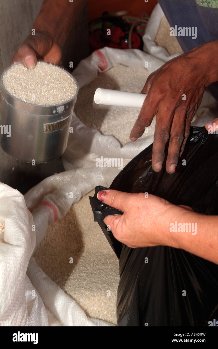Buying rice hi-res stock photography and images - Alamy