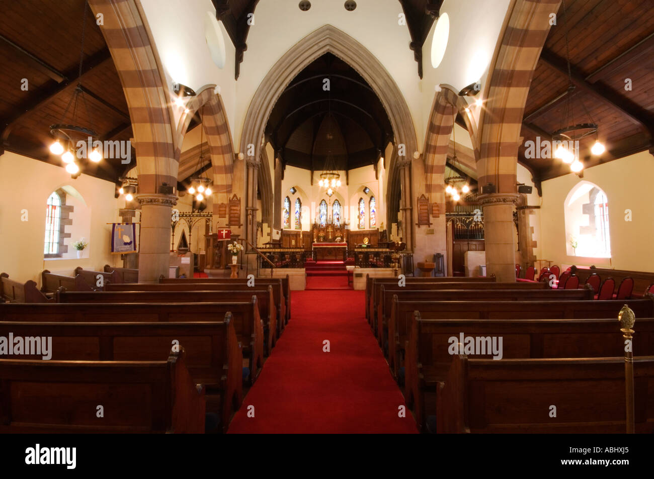 St Stevens Church Interior View Congleton Cheshire UK Stock Photo - Alamy