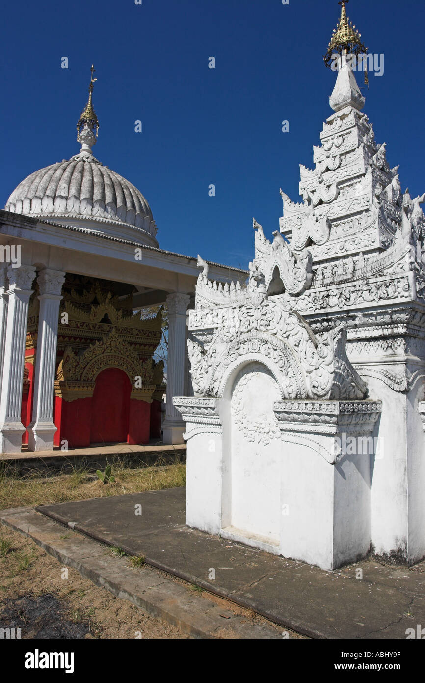 Myanmar Shan State Kengtung Kings cemetary Stock Photo - Alamy