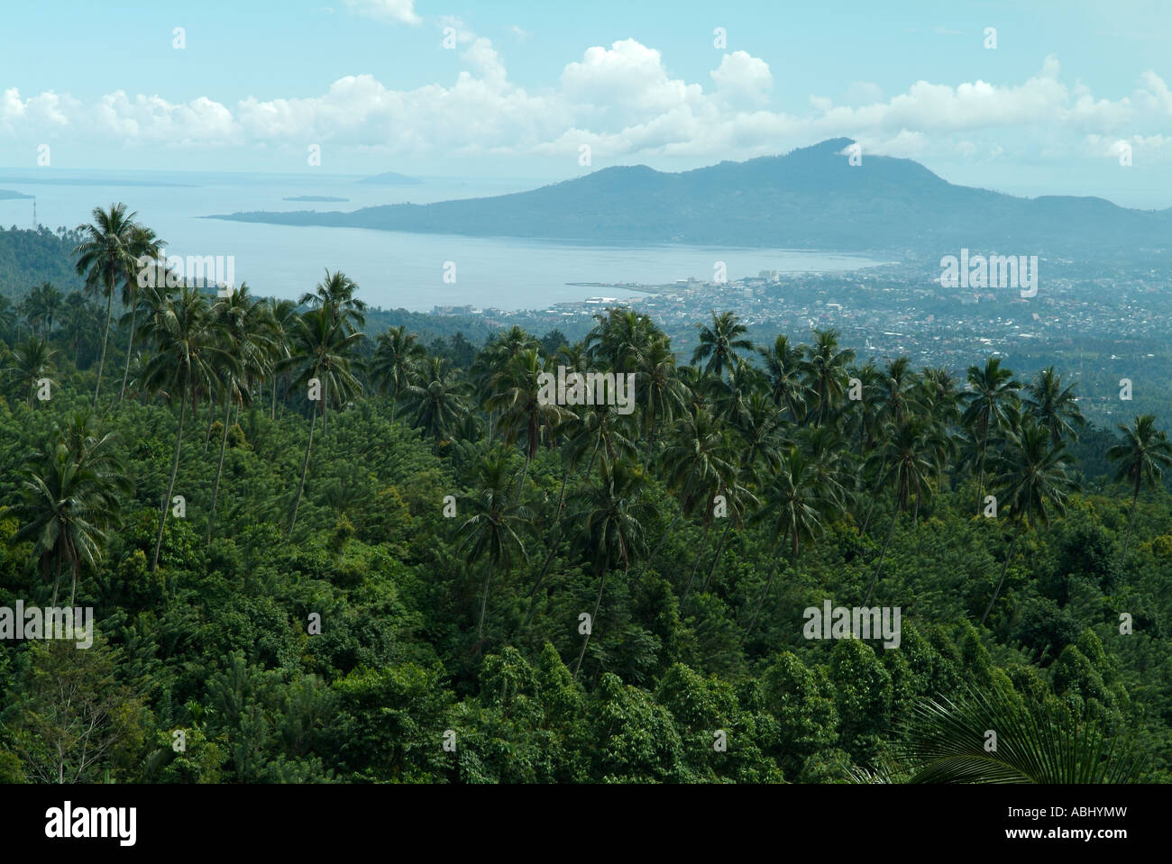 View of Manado, North Sulawesi Stock Photo - Alamy