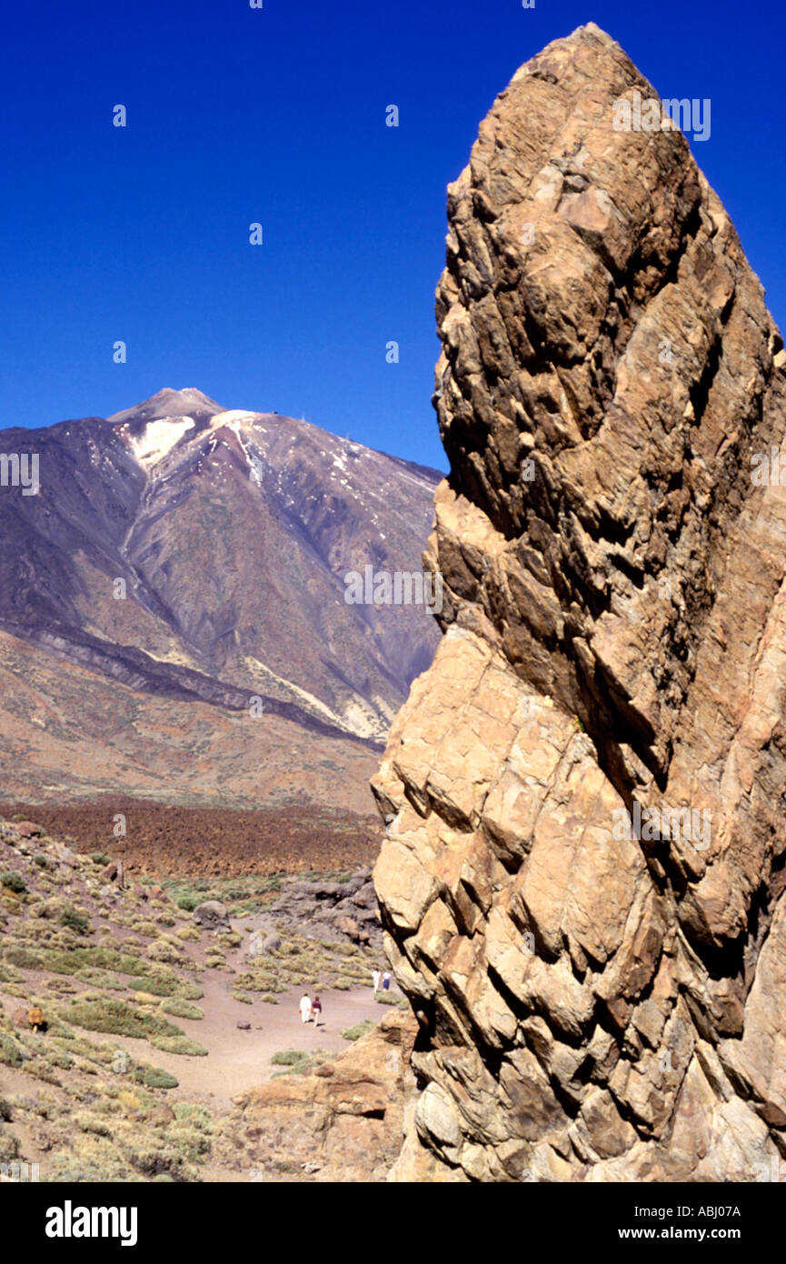 VIEW TO MOUNT TIEDE TENERIFE Stock Photo - Alamy