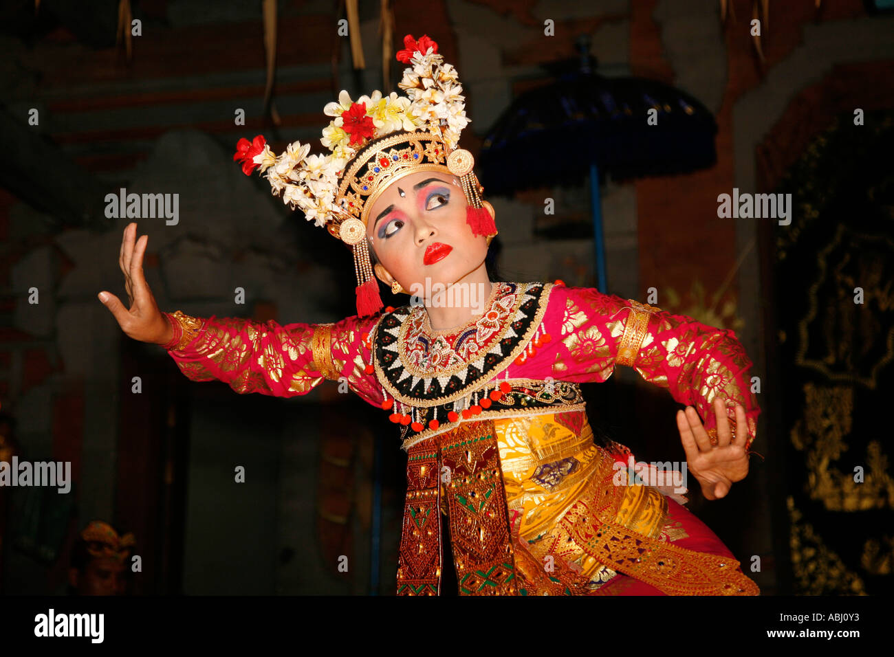 Balinese lakhon dancer, Ubud, Bali, Indonesia Stock Photo - Alamy
