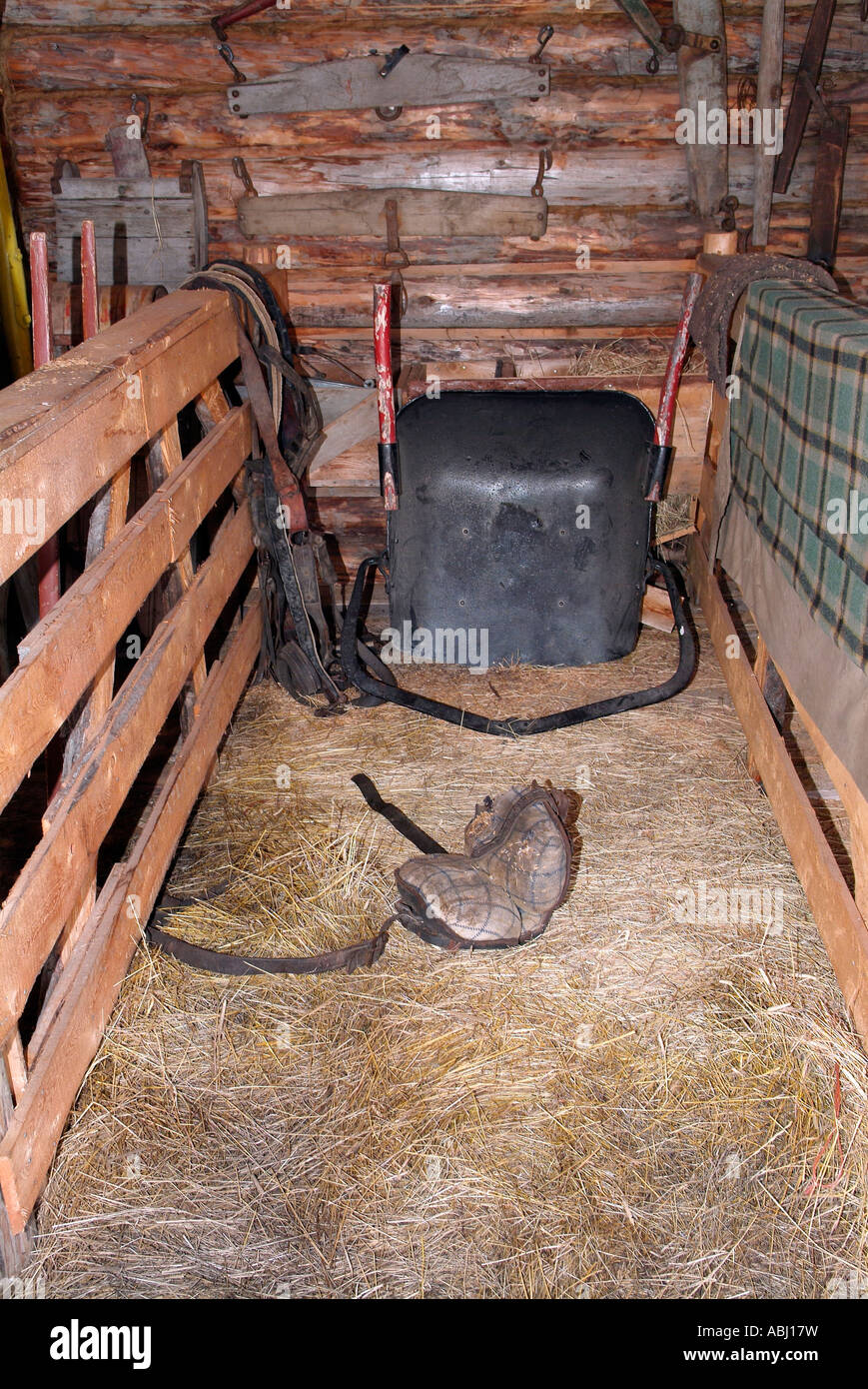 Box inside a blacksmith building Stock Photo - Alamy