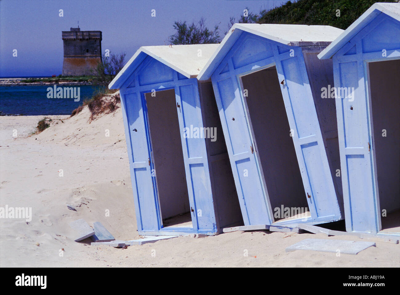 Apulia, Porto Cesareo Stock Photo - Alamy