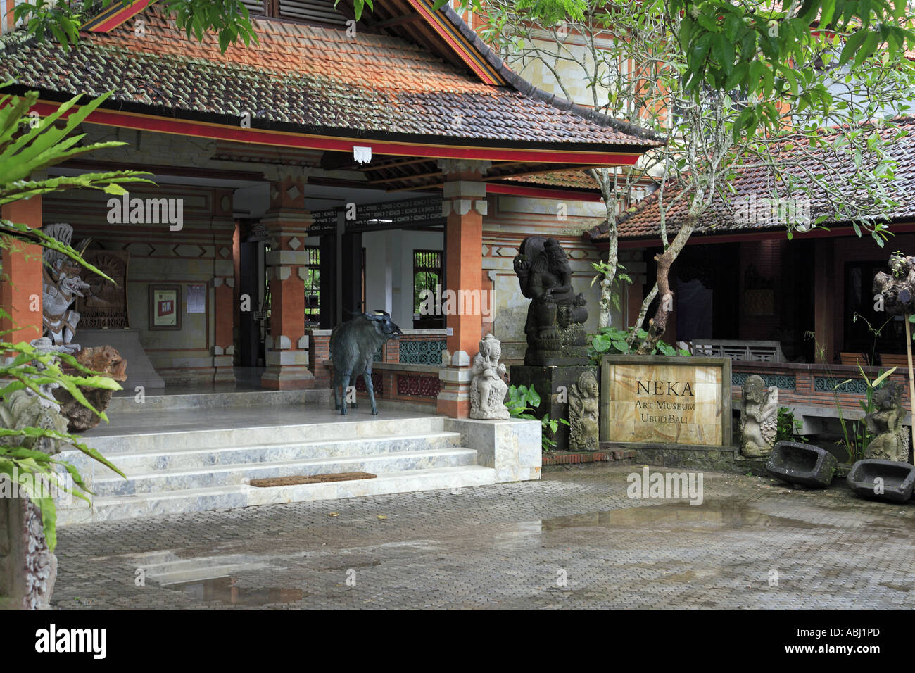 Neka Art Museum, Ubud, Bali, Indonesia Stock Photo - Alamy
