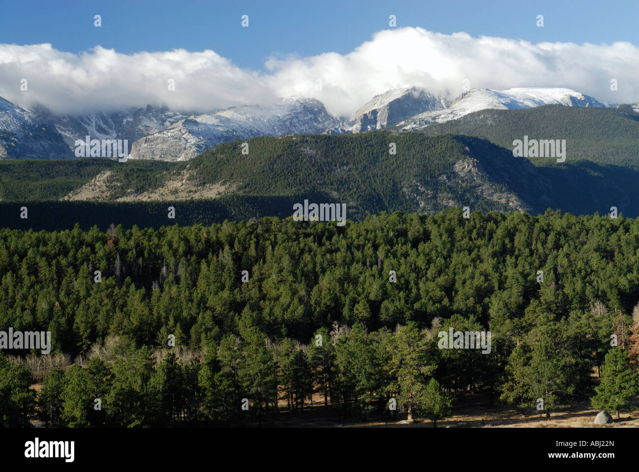 Rocky Mountain National Park in Colorado State, USA Stock Photo - Alamy