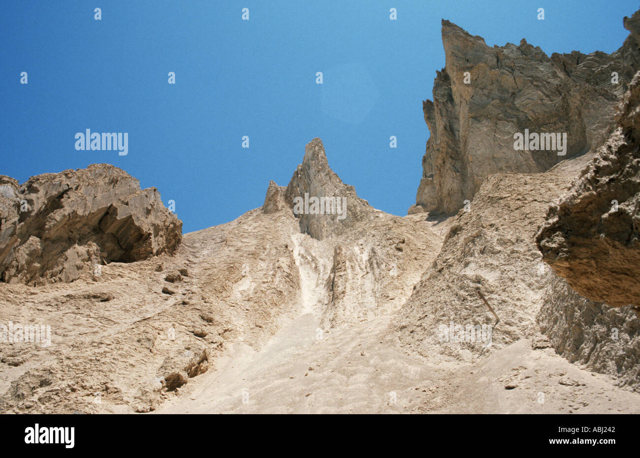 Salt Pillars in the Dead Sea Valley, Israel Stock Photo - Alamy