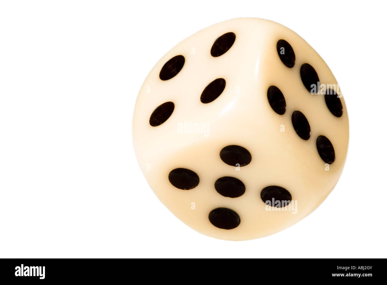 Dice isolated on white background Stock Photo - Alamy
