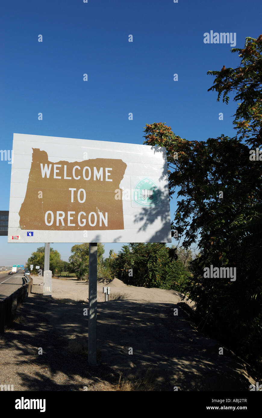 Entering oregon hi-res stock photography and images - Alamy