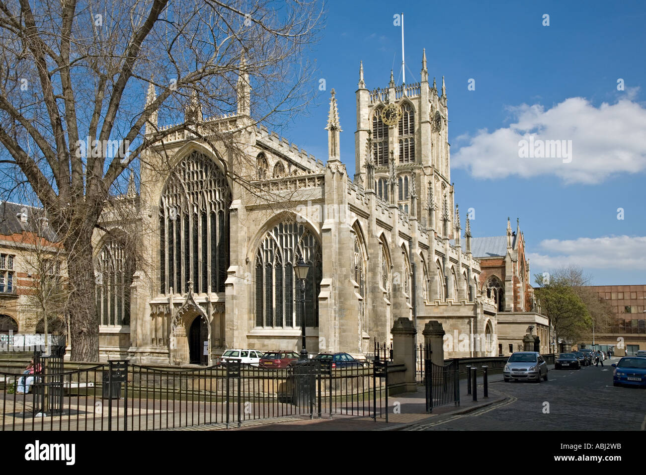 Holy Trinity Church in Hull UK Stock Photo - Alamy
