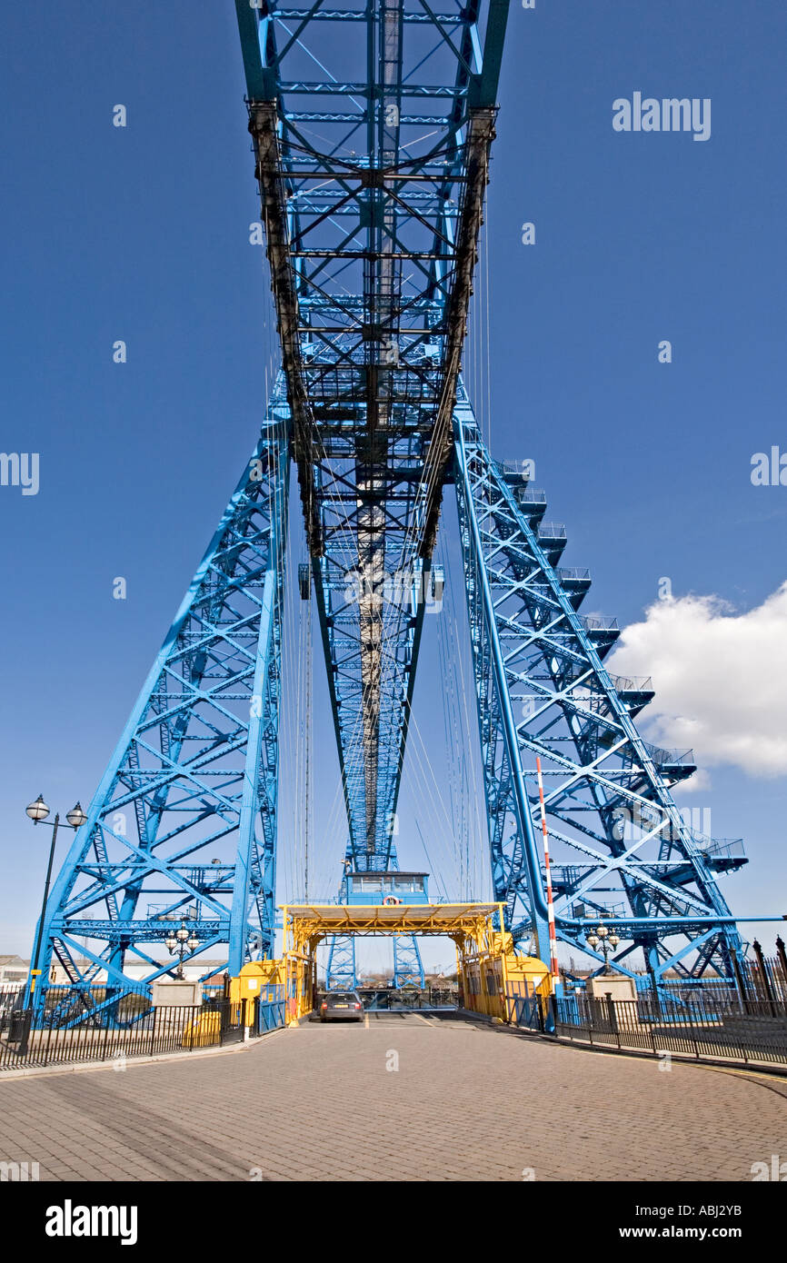 Transporter Bridge 1911 in Middlesbrough Teesside UK Stock Photo - Alamy