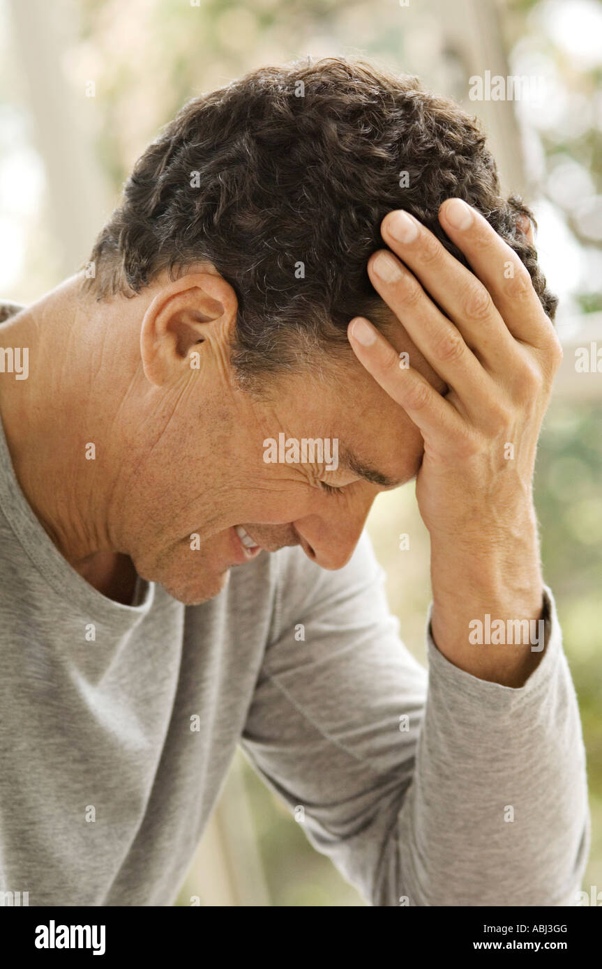 Hand On Forehead Stock Photos & Hand On Forehead Stock Images - Alamy