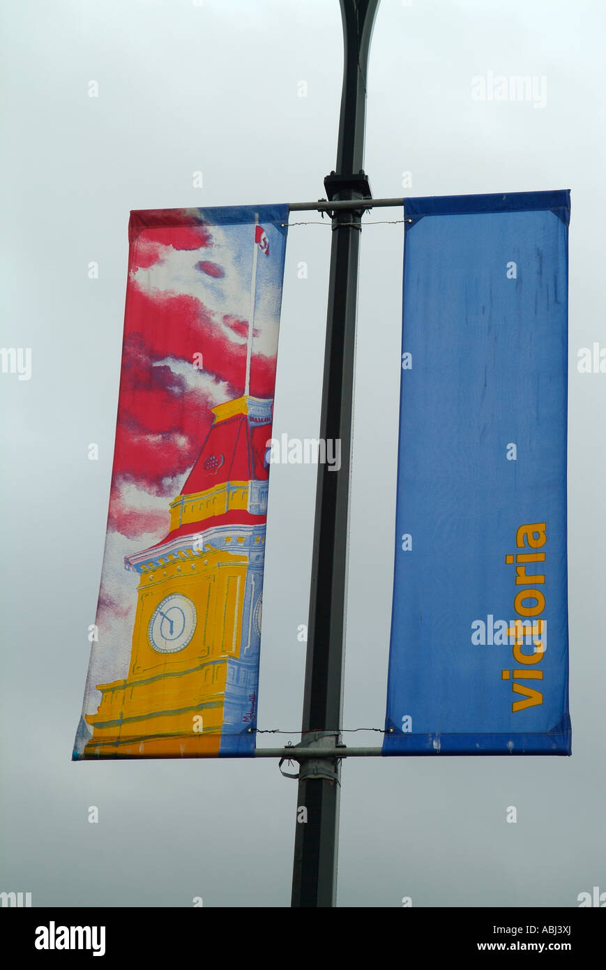 Victoria flag hi-res stock photography and images - Alamy