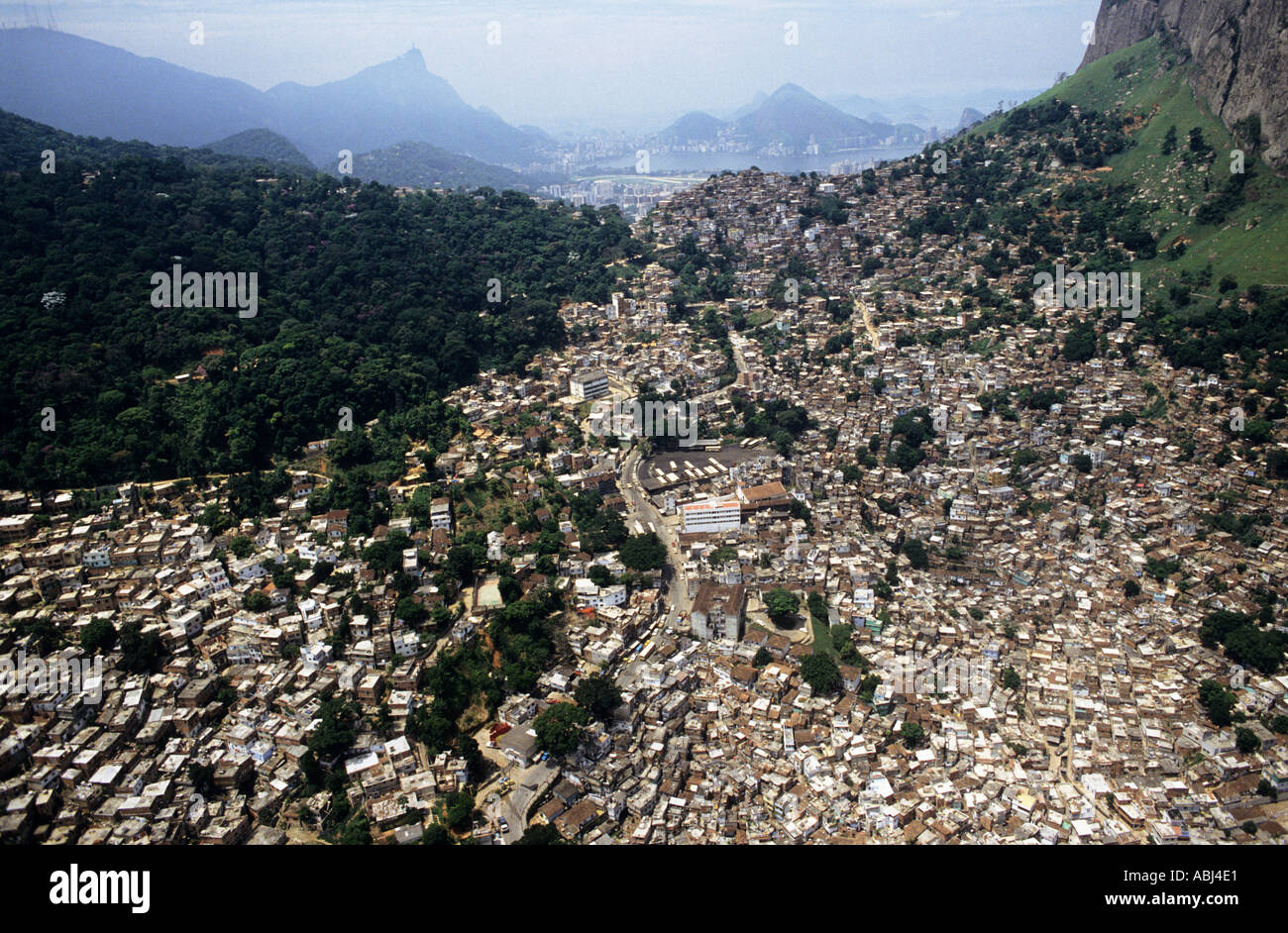 Rio de Janeiro, Brazil. Rocinha favela shanty town Stock Photo - Alamy