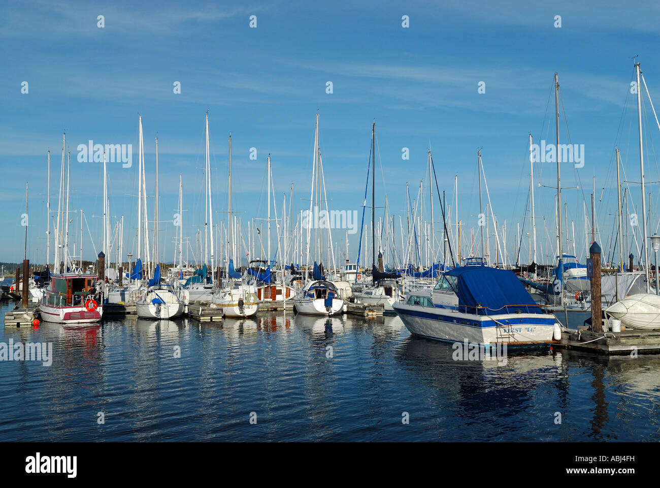 Sailing harbour in Victoria, British Columbia Stock Photo - Alamy