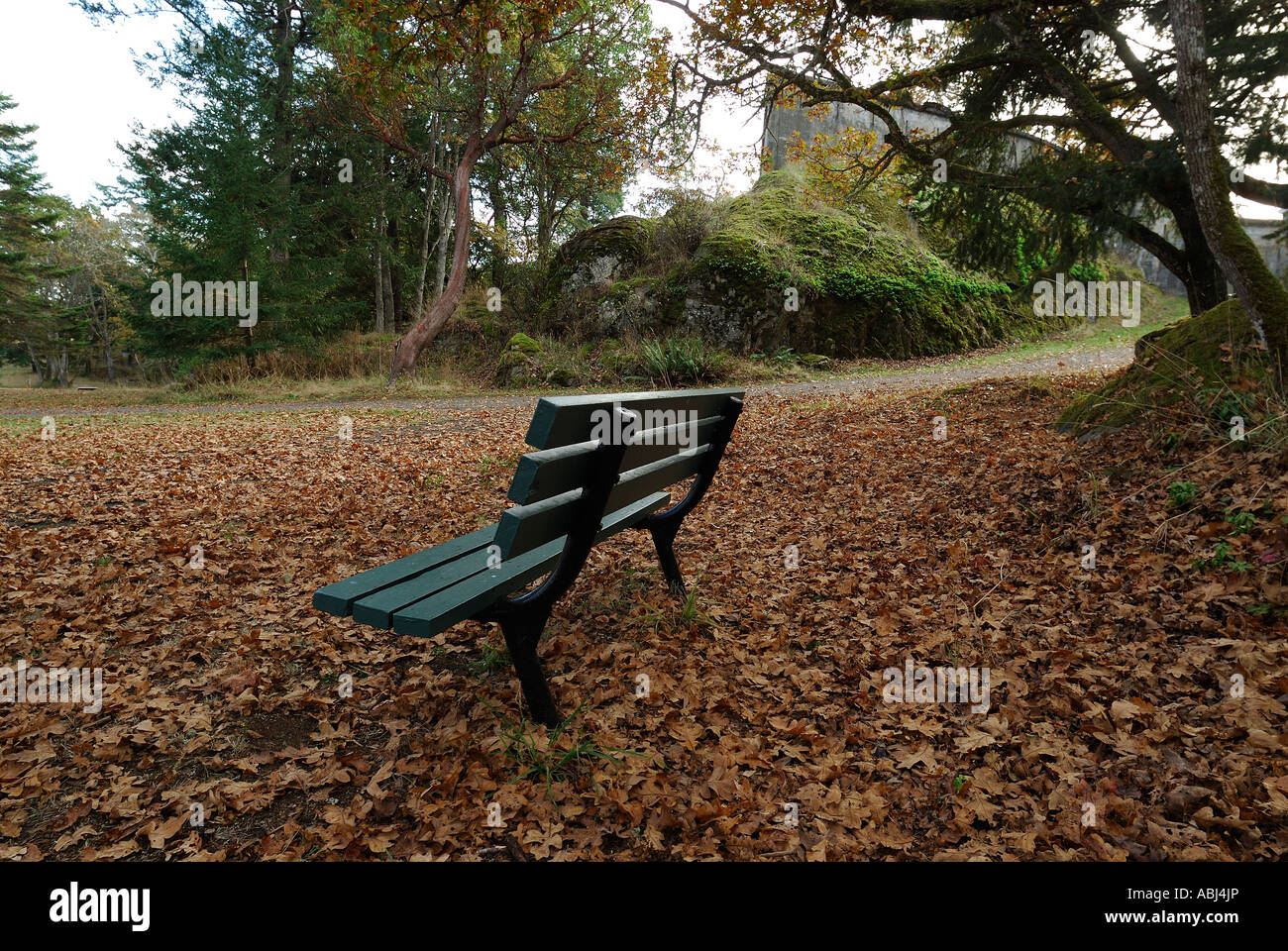 Park in Victoria, Vancouver Island Stock Photo - Alamy