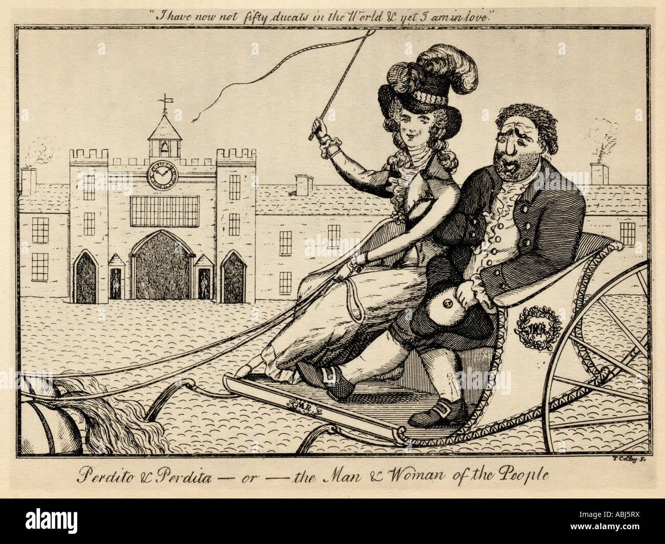 George iv cartoon hi-res stock photography and images - Alamy