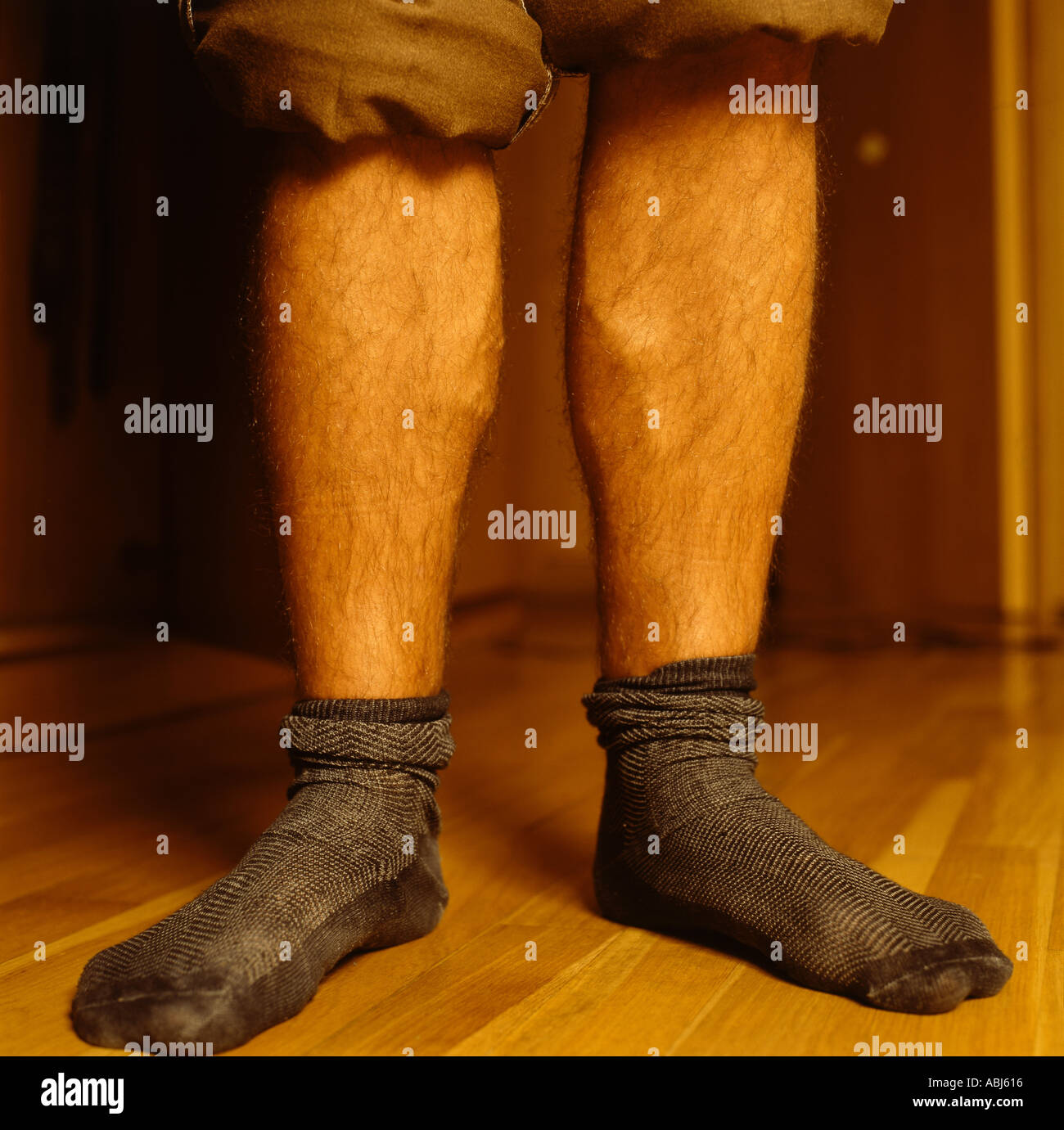 Rolled up pants leg hi-res stock photography and images - Alamy