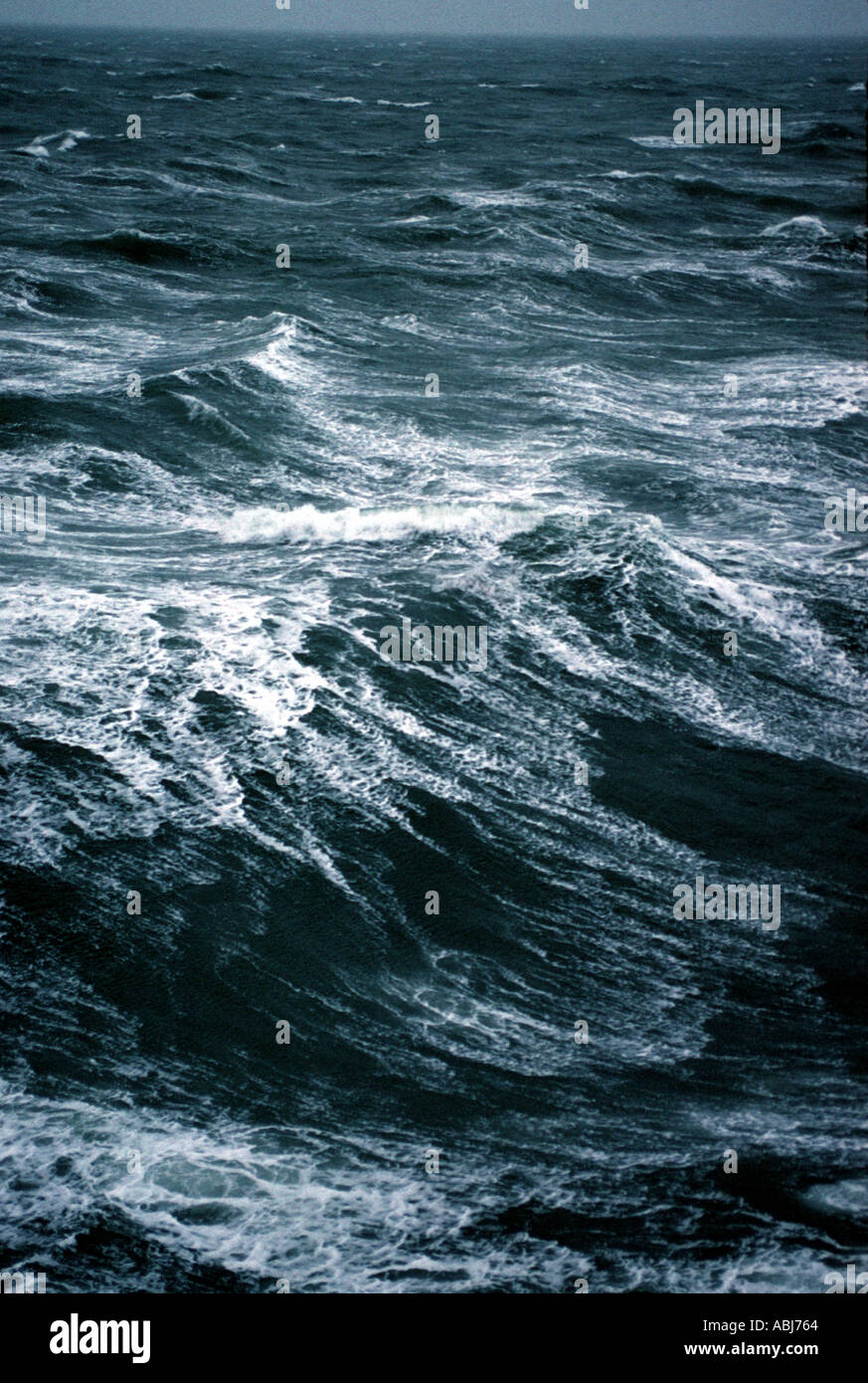Rough sea and waves Stock Photo - Alamy