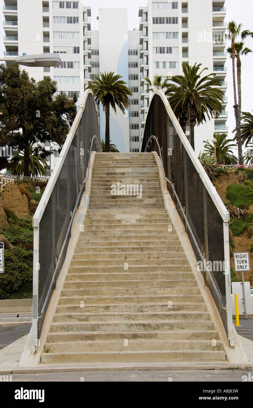 Santa monica stairs hi-res stock photography and images - Alamy