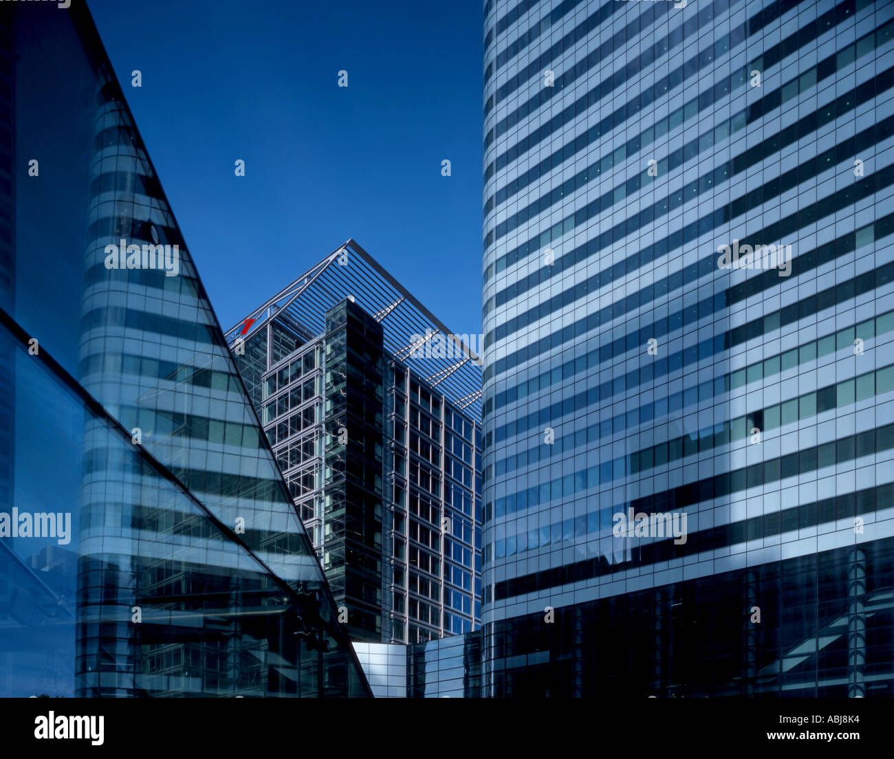 Commercial offices HSBC tower,Canary Wharf East London Stock Photo - Alamy