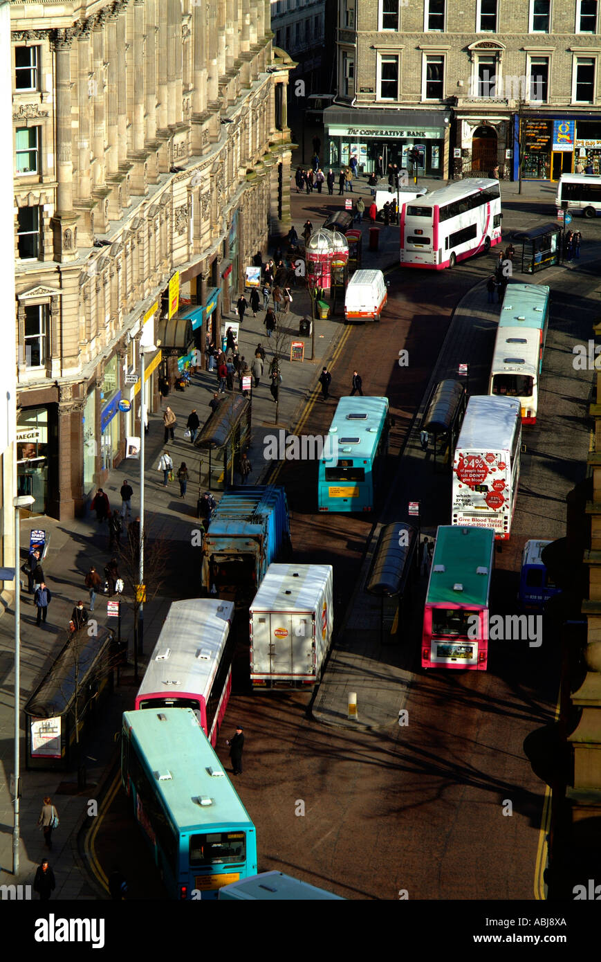 Belfast City Hall Northern Ireland Cityscape Donegall Square Buses ...