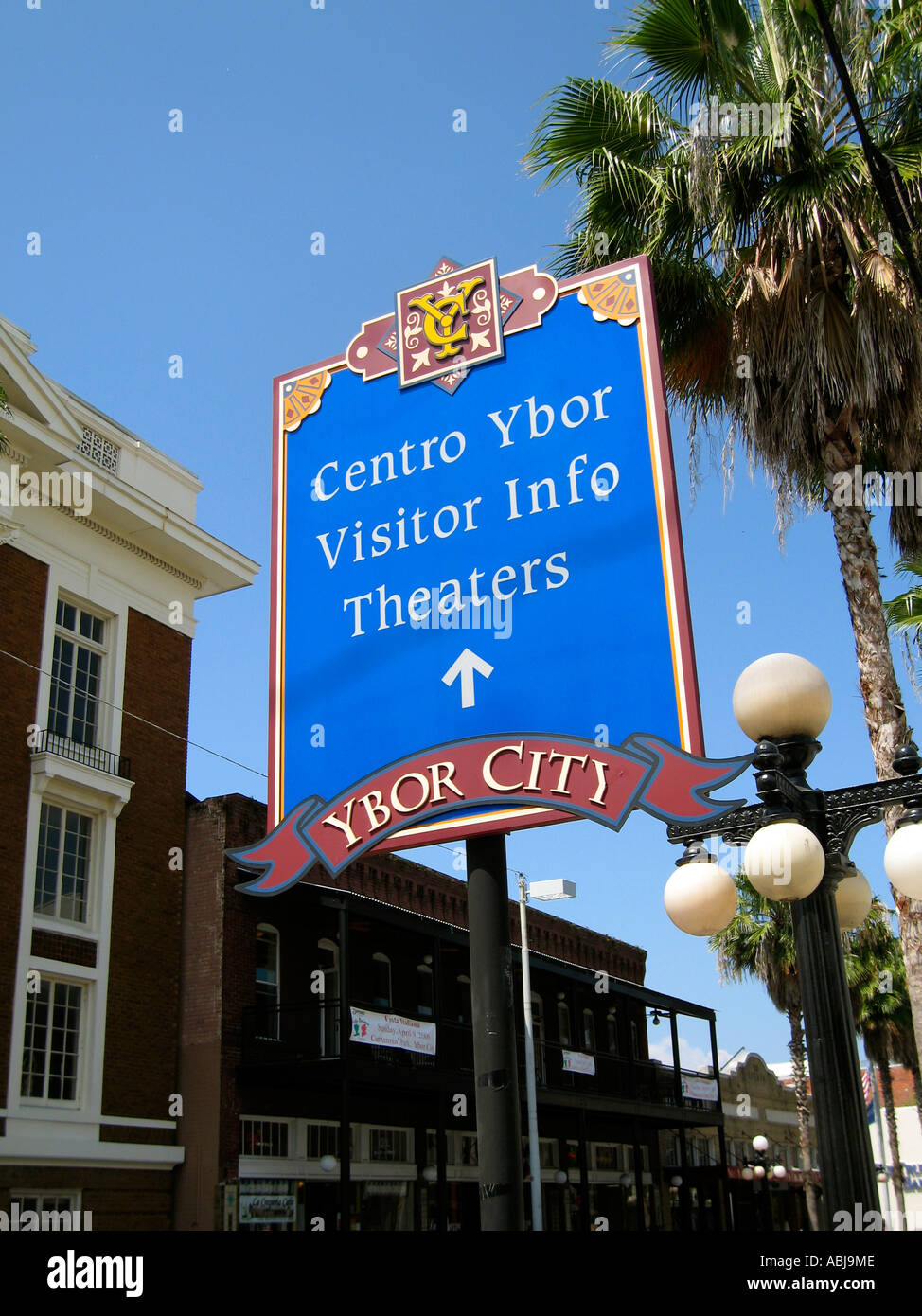 Ybor city sign tampa hi-res stock photography and images - Alamy