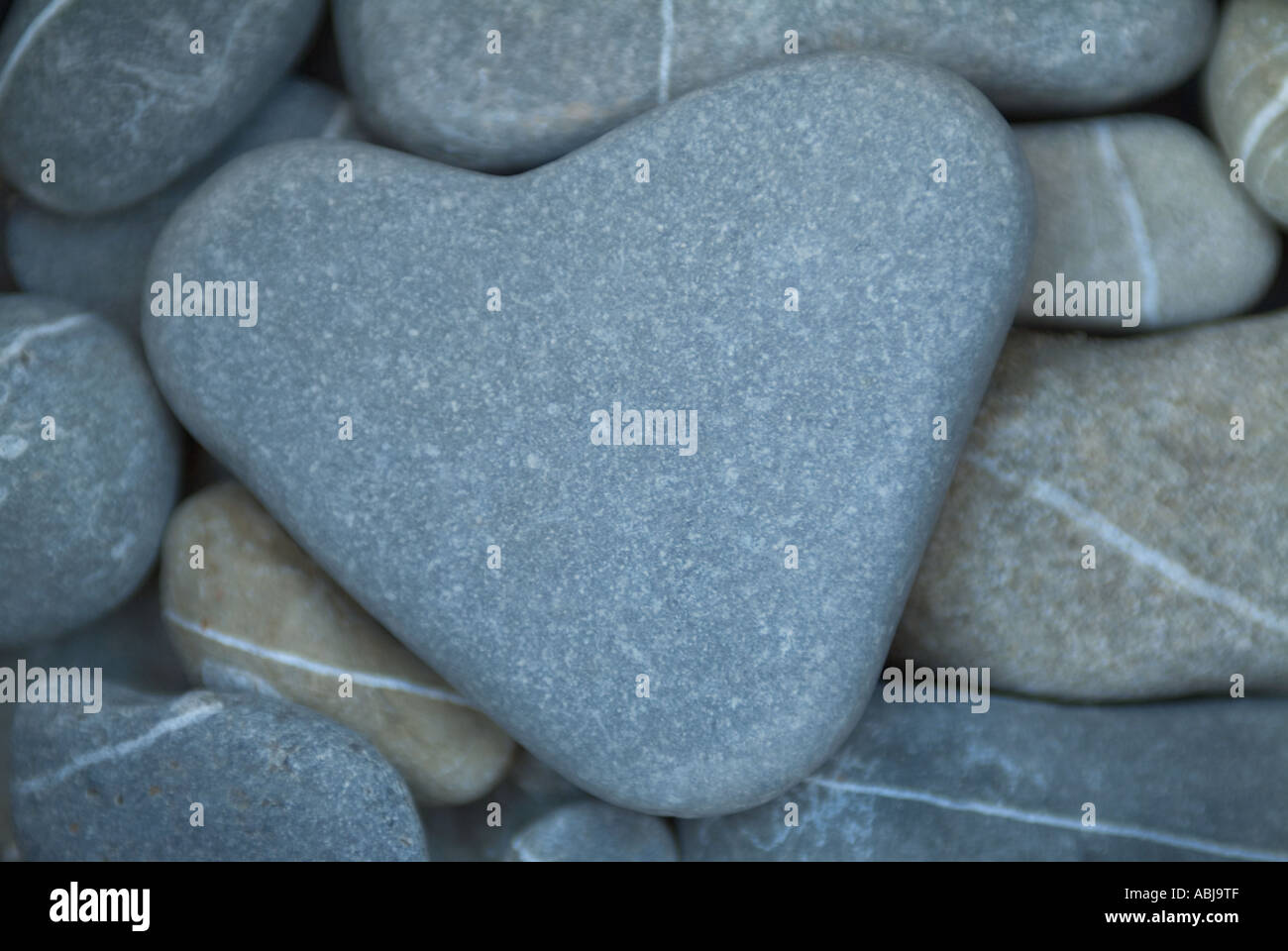 heart shape pebble, landscape Stock Photo - Alamy