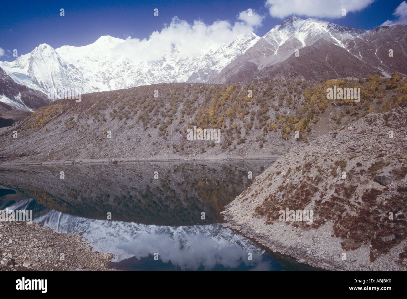 Rama Lake, in the Astore region in the Northern Areas of Pakistan Stock ...