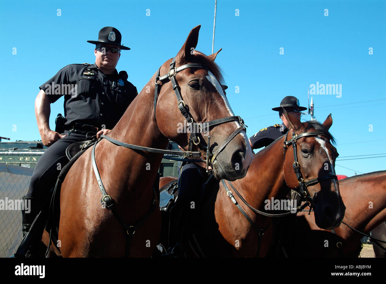 Police at the Dallas State Fair Stock Photo - Alamy