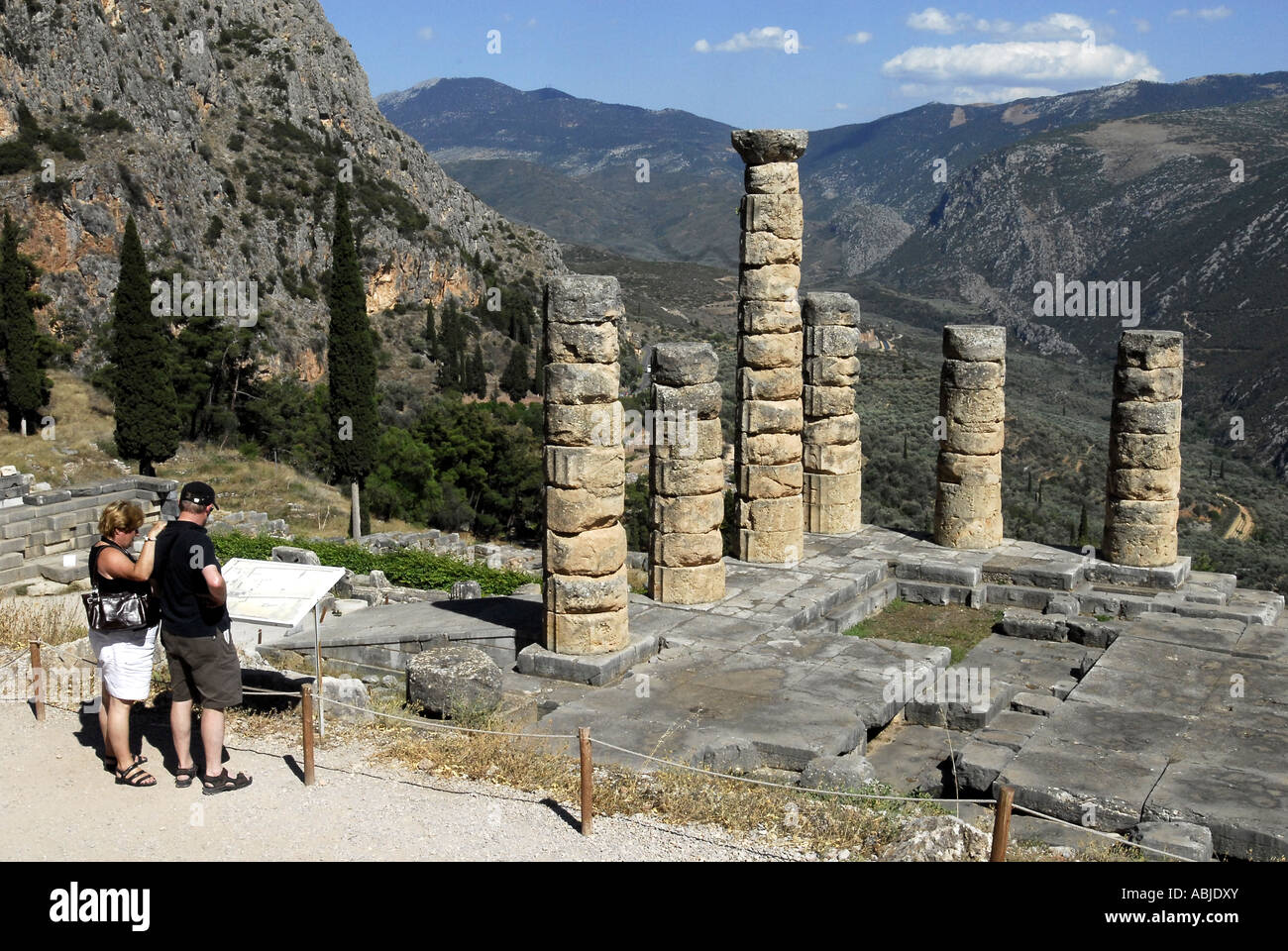 Delphi monuments hi-res stock photography and images - Alamy