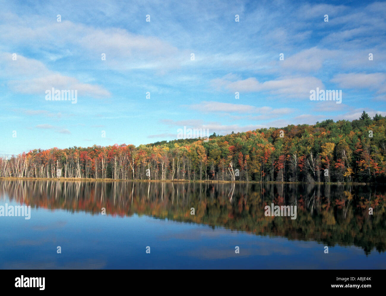 Council lake in the Michigan Upper Peninsula Stock Photo - Alamy