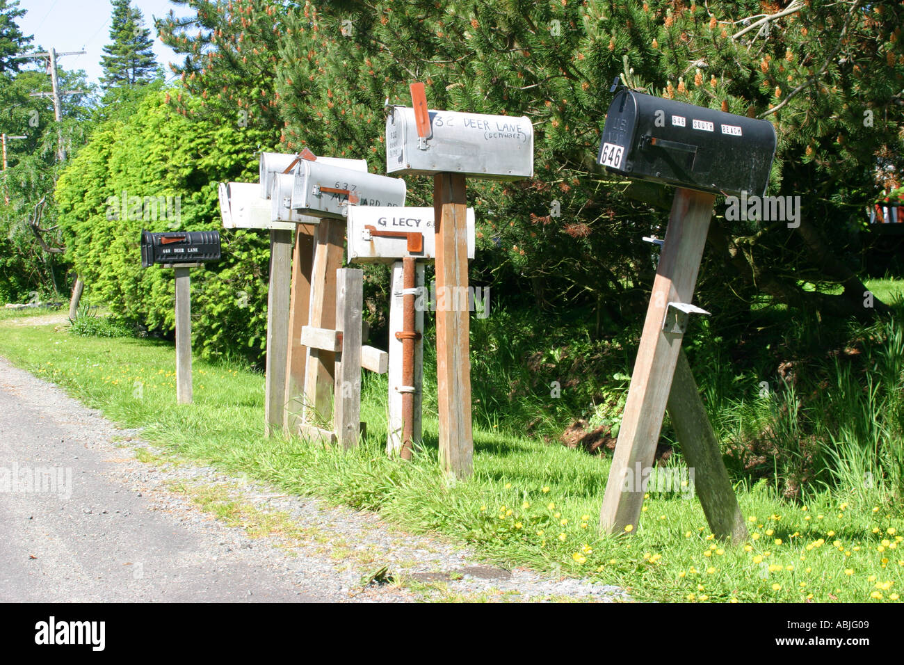 Letter post box usa hi-res stock photography and images - Alamy
