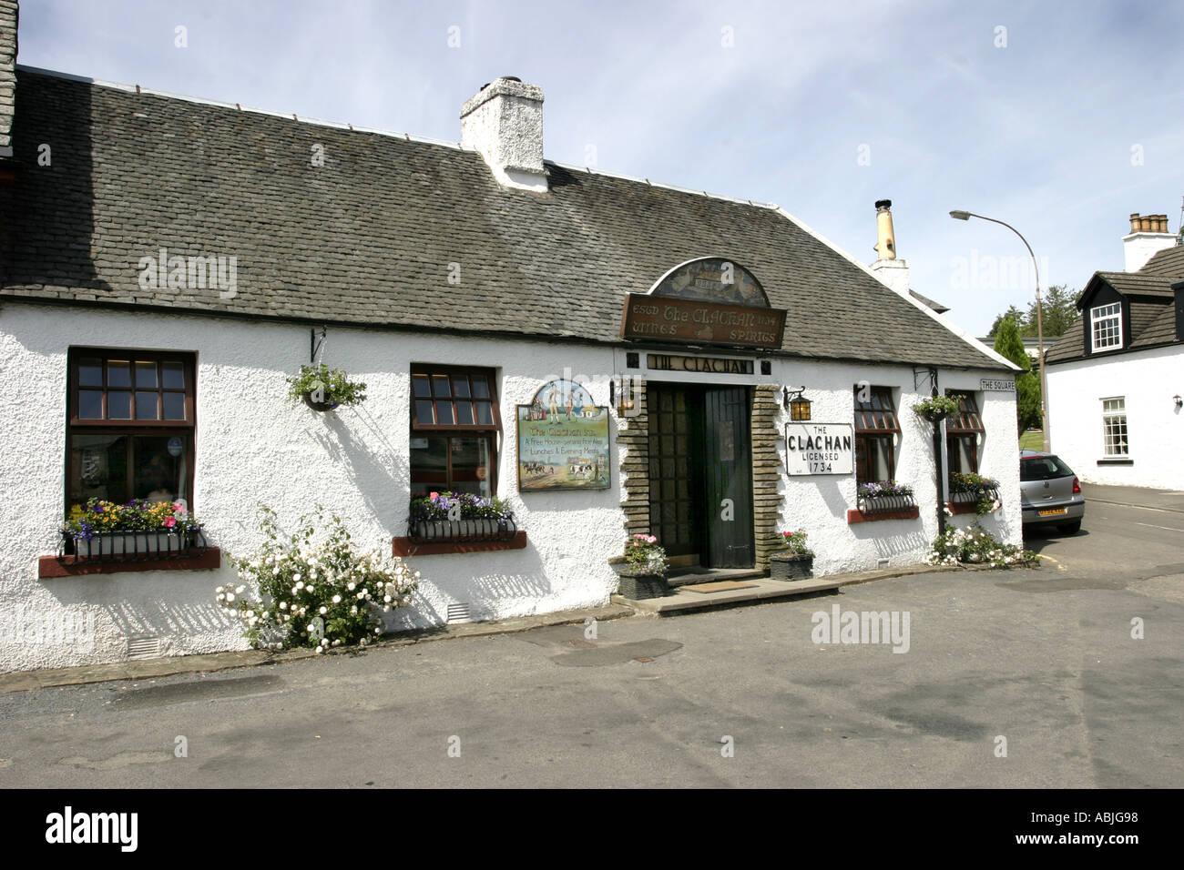 The Clachan public house and bar in Drymen Scotland Licensed since 1734 ...