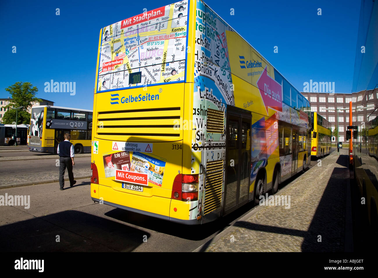 bus station berlin germany Stock Photo - Alamy