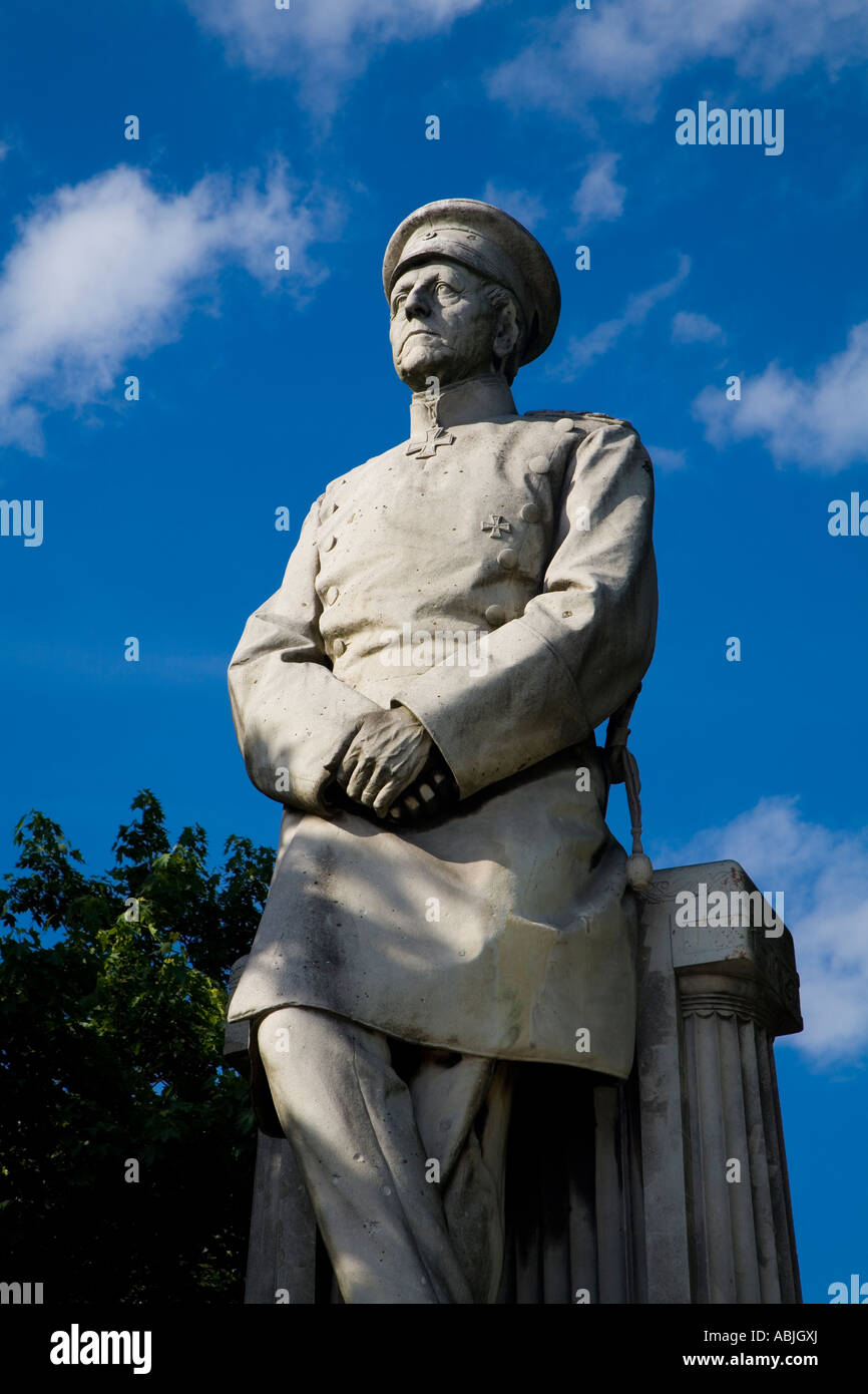 Moltke the elder statue hi-res stock photography and images - Alamy