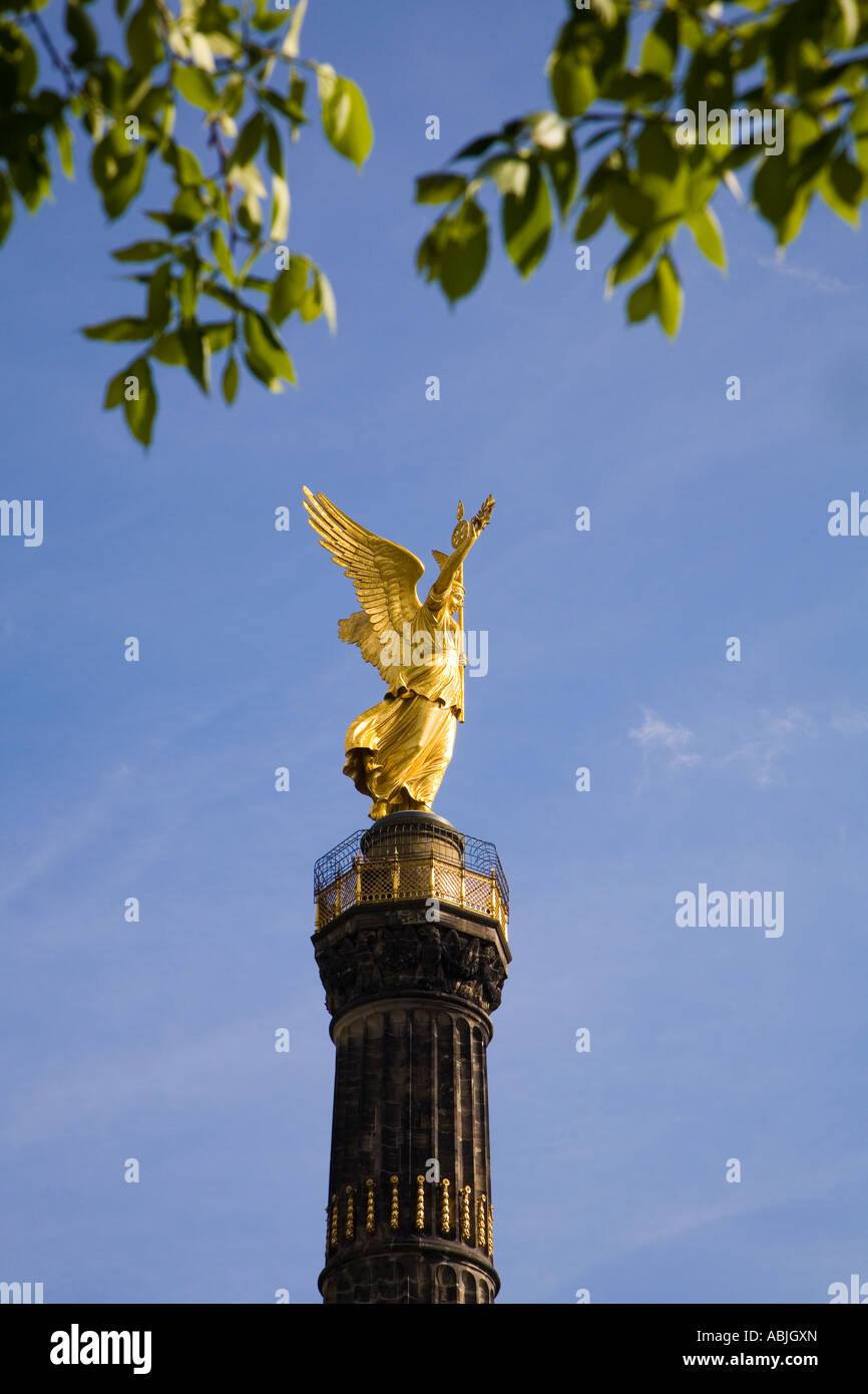 Victory Column Grosser Stern City Berlin Deutschland Germany ...