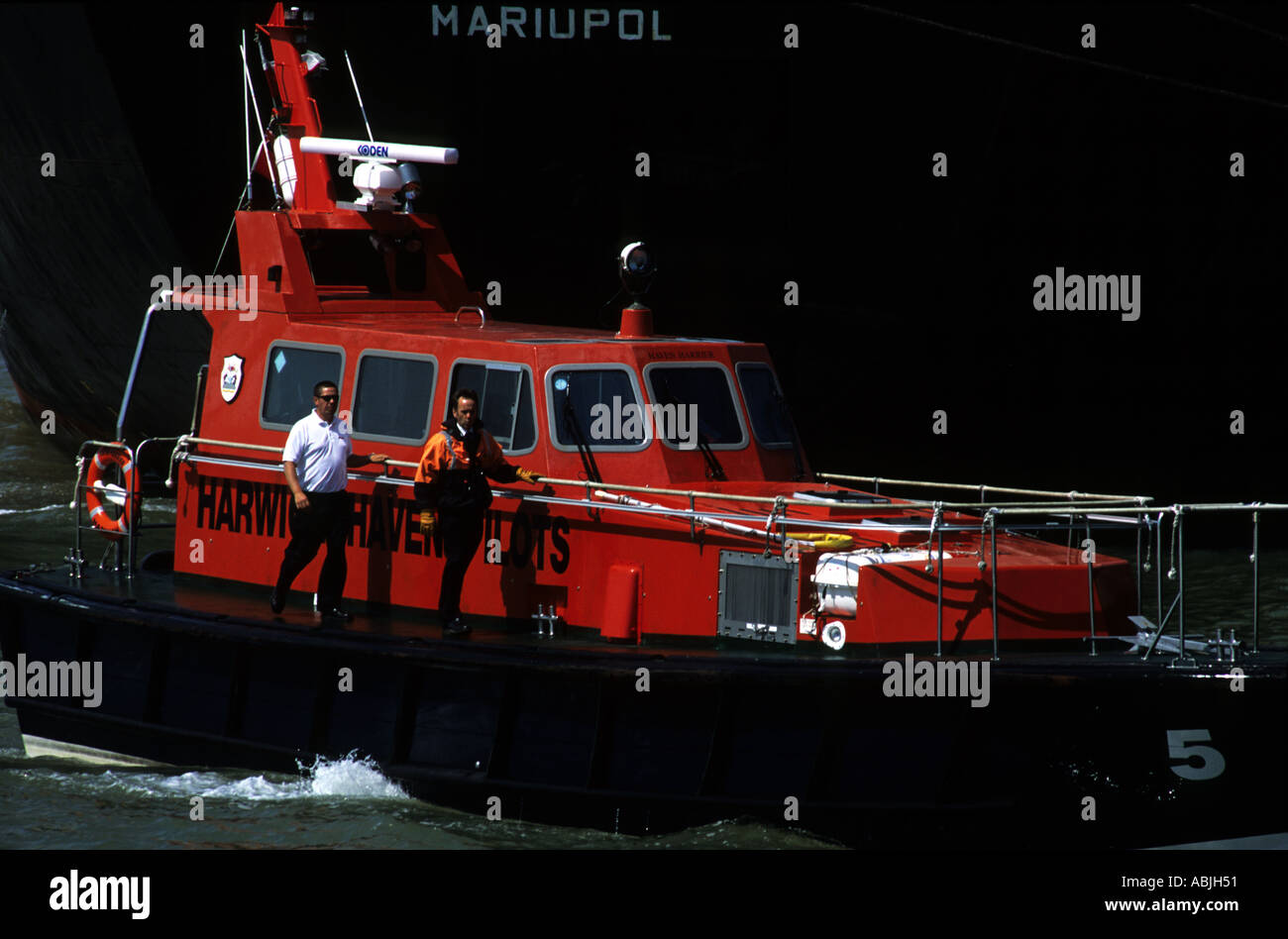 Trinity house pilot boat hi-res stock photography and images - Alamy