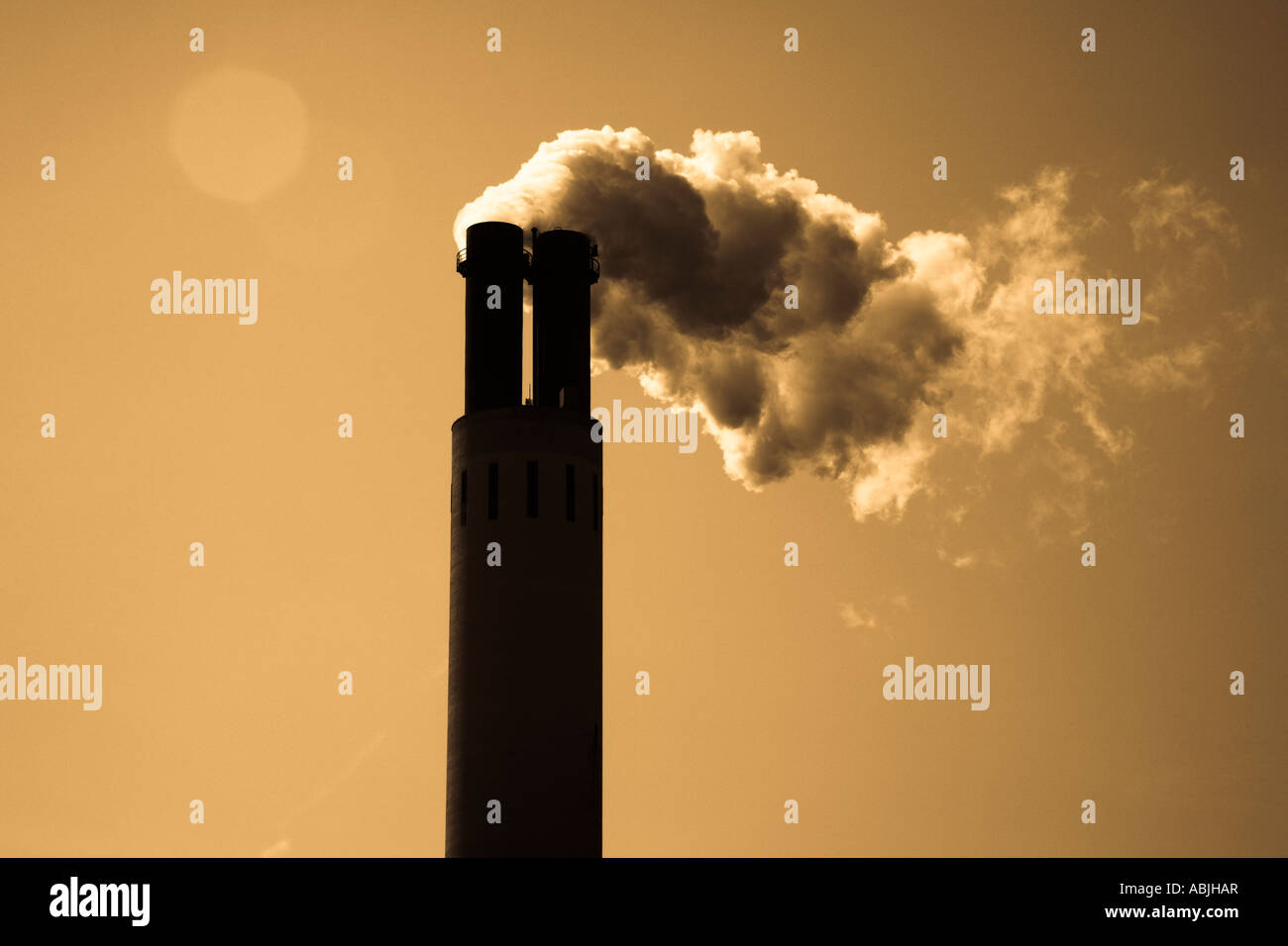 Smoke coming out from tower hi-res stock photography and images - Alamy