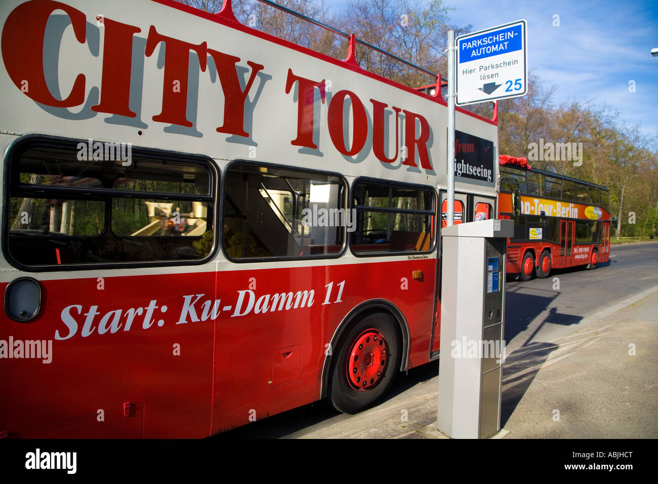 City Tour Bus Berlin Germany Stock Photo - Alamy