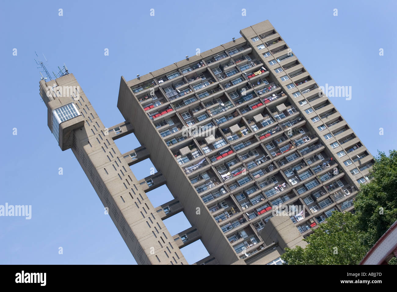 Trellick Tower Golborne Road London England UK Stock Photo - Alamy