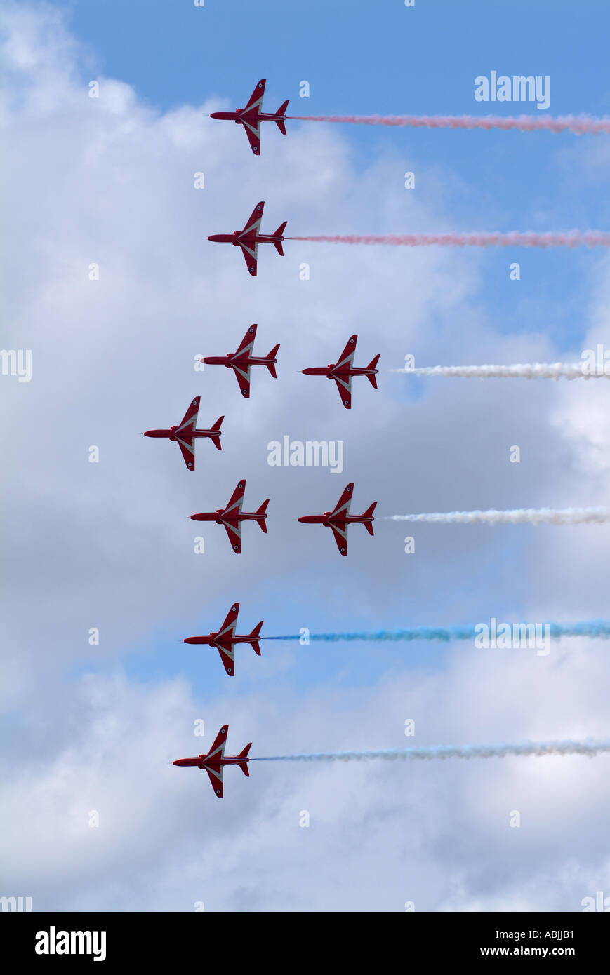 The Red Arrows Stock Photo - Alamy